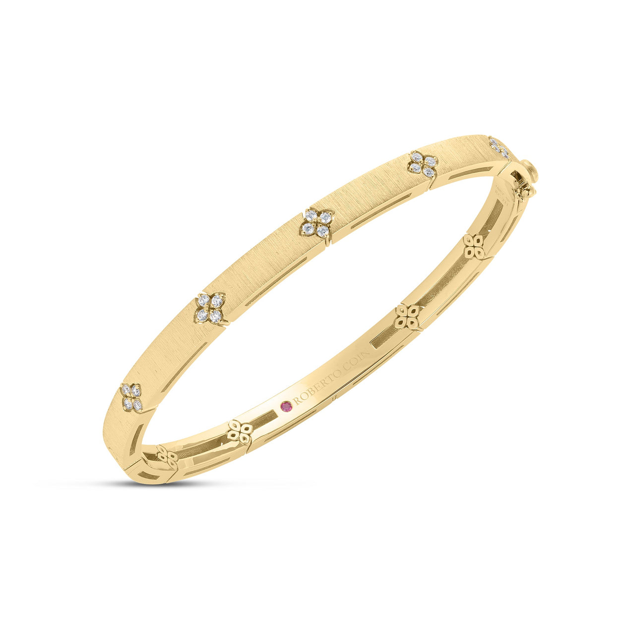 LOVE IN VERONA DIAMOND ACCENT BANGLE | Roberto Coin
