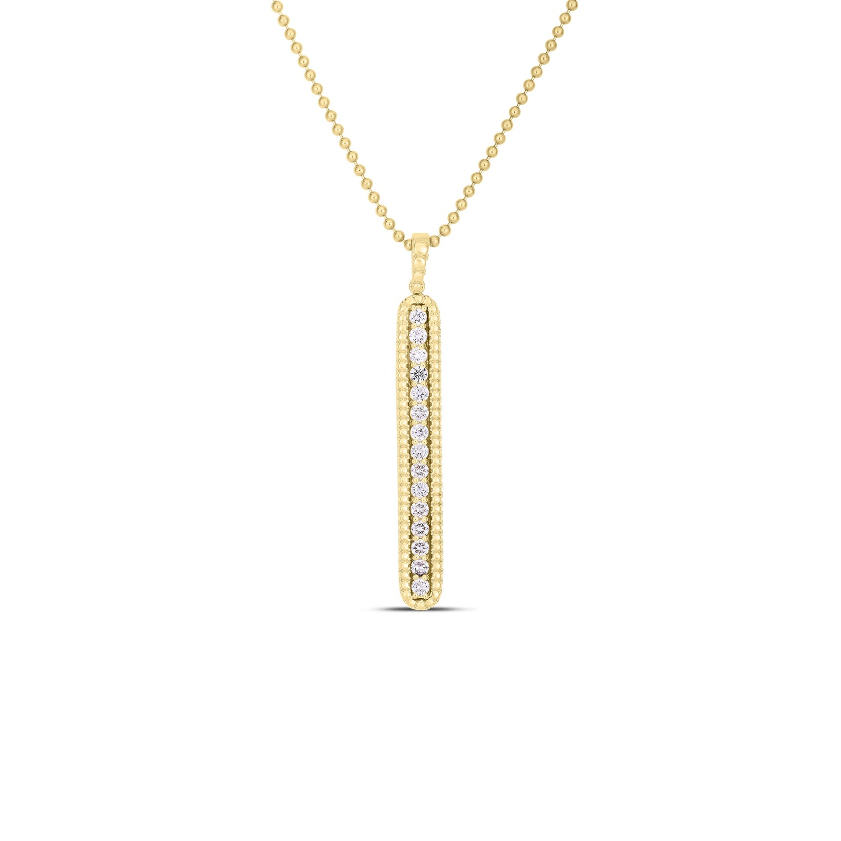 SIENA LARGE DIAMOND CIRCLE NECKLACE | Roberto Coin