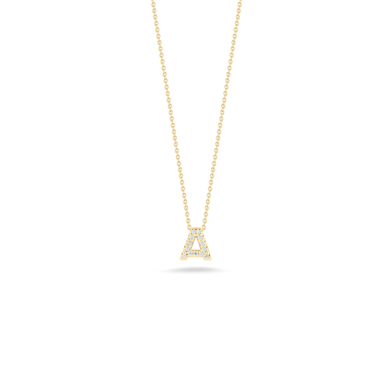 JASMINE DIAMOND AND POLISHED FINISH SMALL BUTTERFLY NECKLACE | Roberto Coin